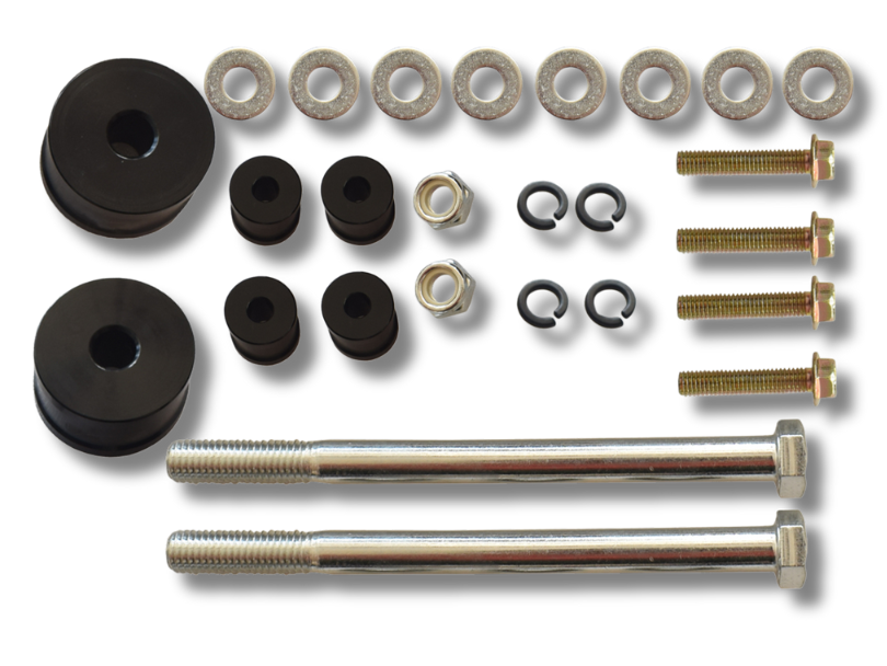 Front Bolt-In Diff Drop Kit for Toyota Hilux N70 KUN26 - Suits 2-3 Inc ...