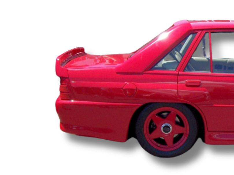 Rear Boot Bobtail Spoiler for VL Holden Commodore Sedan - Aero Style ...