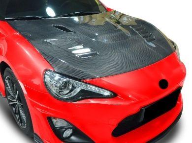 Carbon Fibre Bonnet for Toyota 86 / Subaru BRZ - Vented (2012 - 2020 M ...
