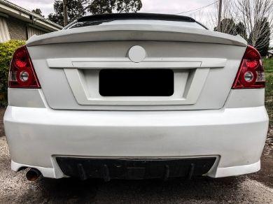 Rear Boot Spoiler for VY / VZ Holden Commodore Sedan - Bobtail Style ...