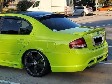 Rear Bumper Bar for BA / BF Ford Falcon Sedan - GT Style – Spoilers and ...