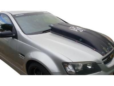 Bonnet Scoop for VE Holden Commodore - 4 Inch Reverse Cowl – Spoilers ...